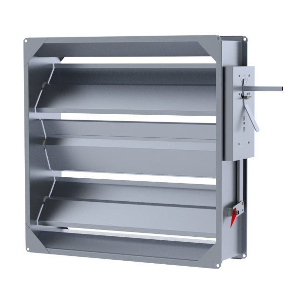 KR Regulating and shut-off damper - ETS NORD